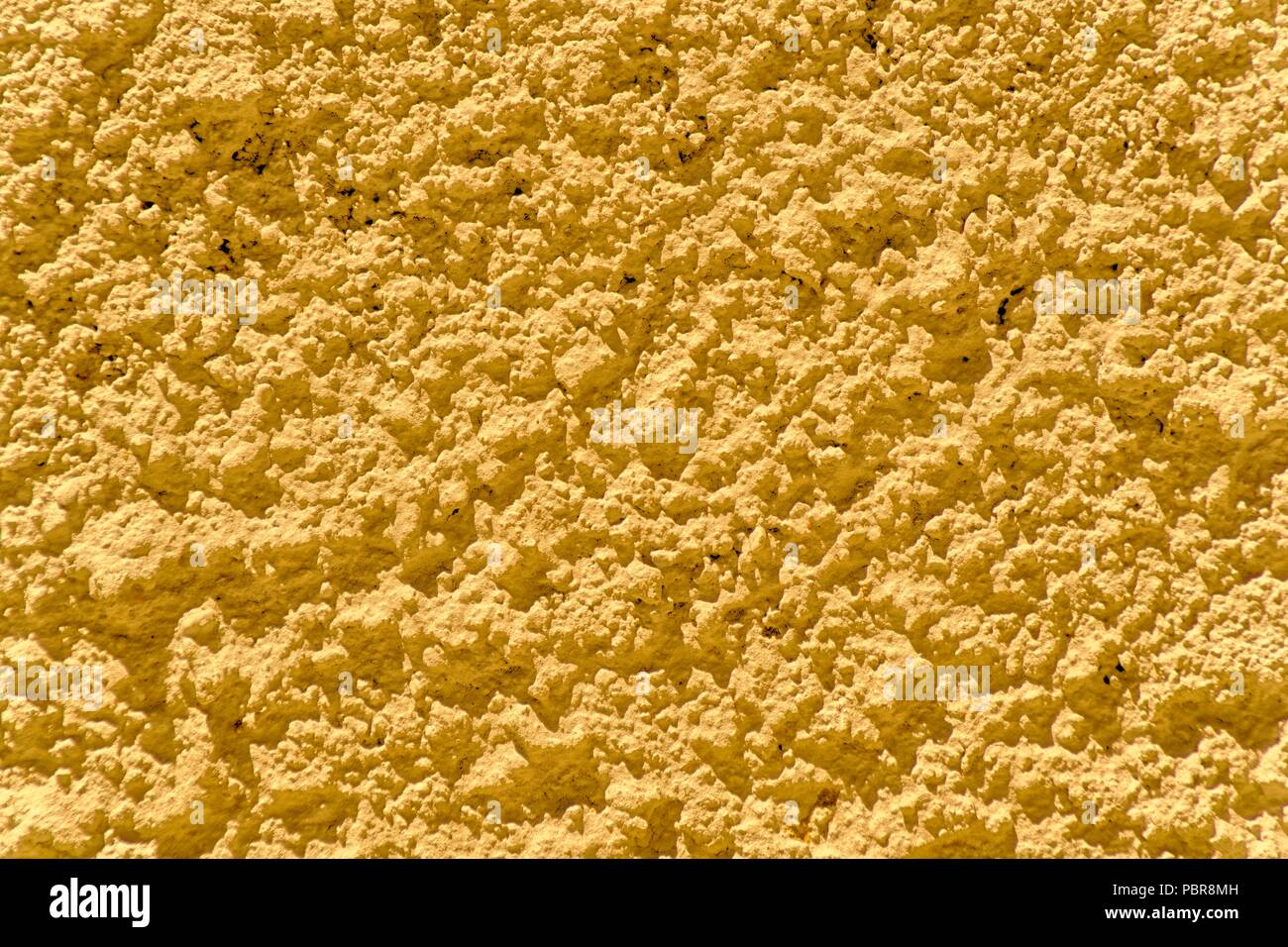 Ultra yellow Concrete stucco cement wall texture, pattern for cover or ...