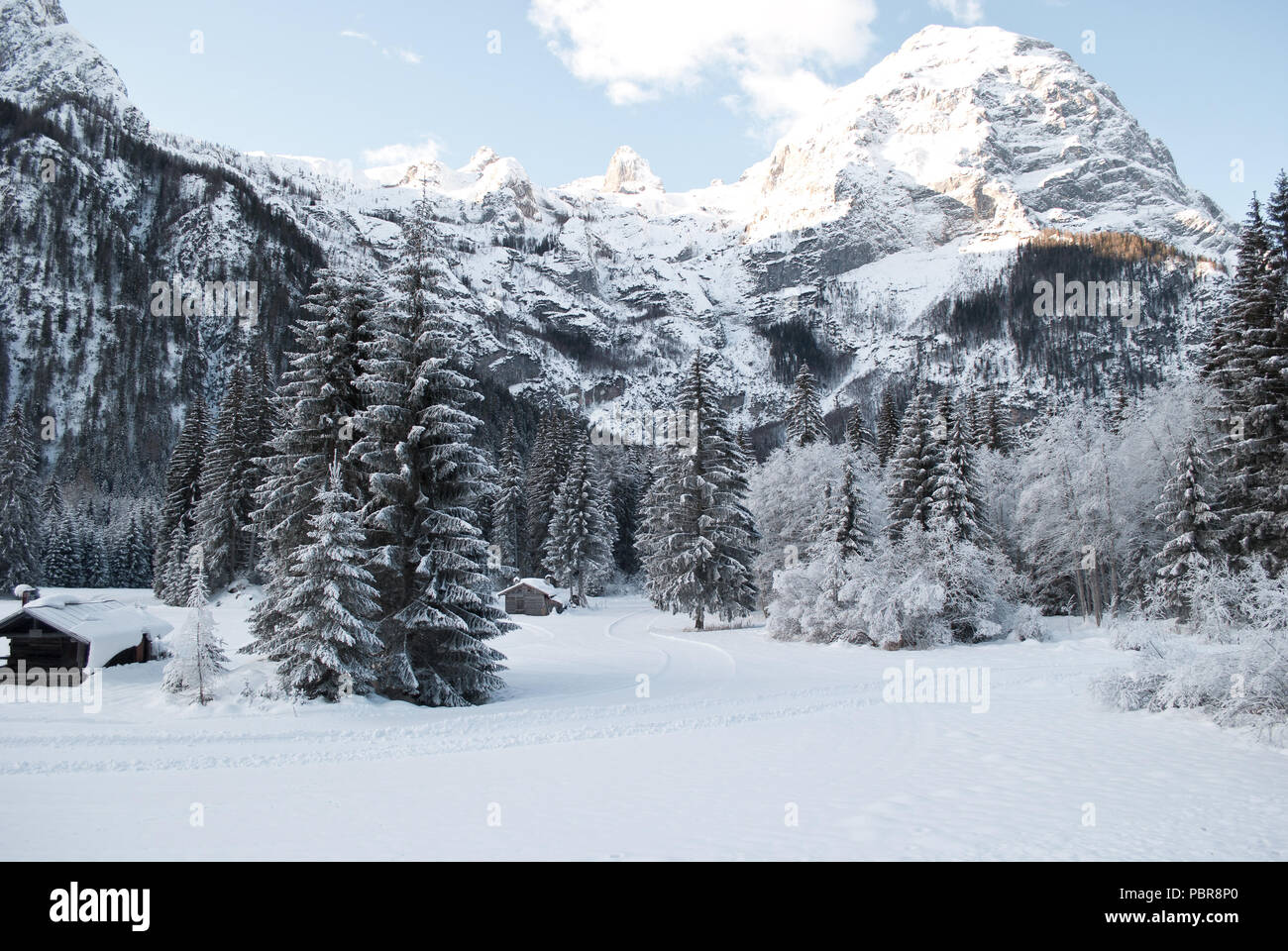 the beautiful winter landscapes Stock Photo - Alamy