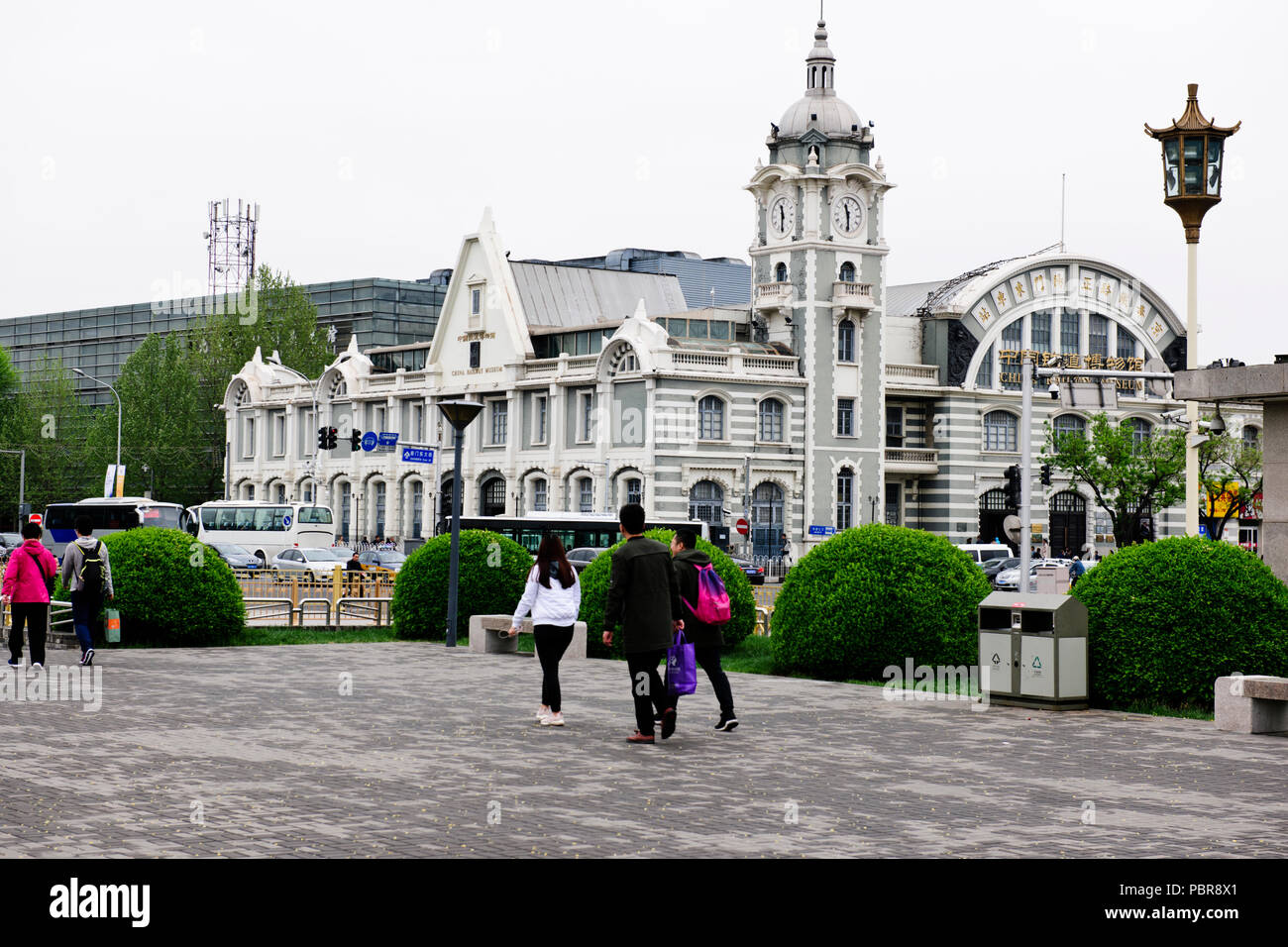 Beijing tiananmen square old station hi-res stock photography and ...