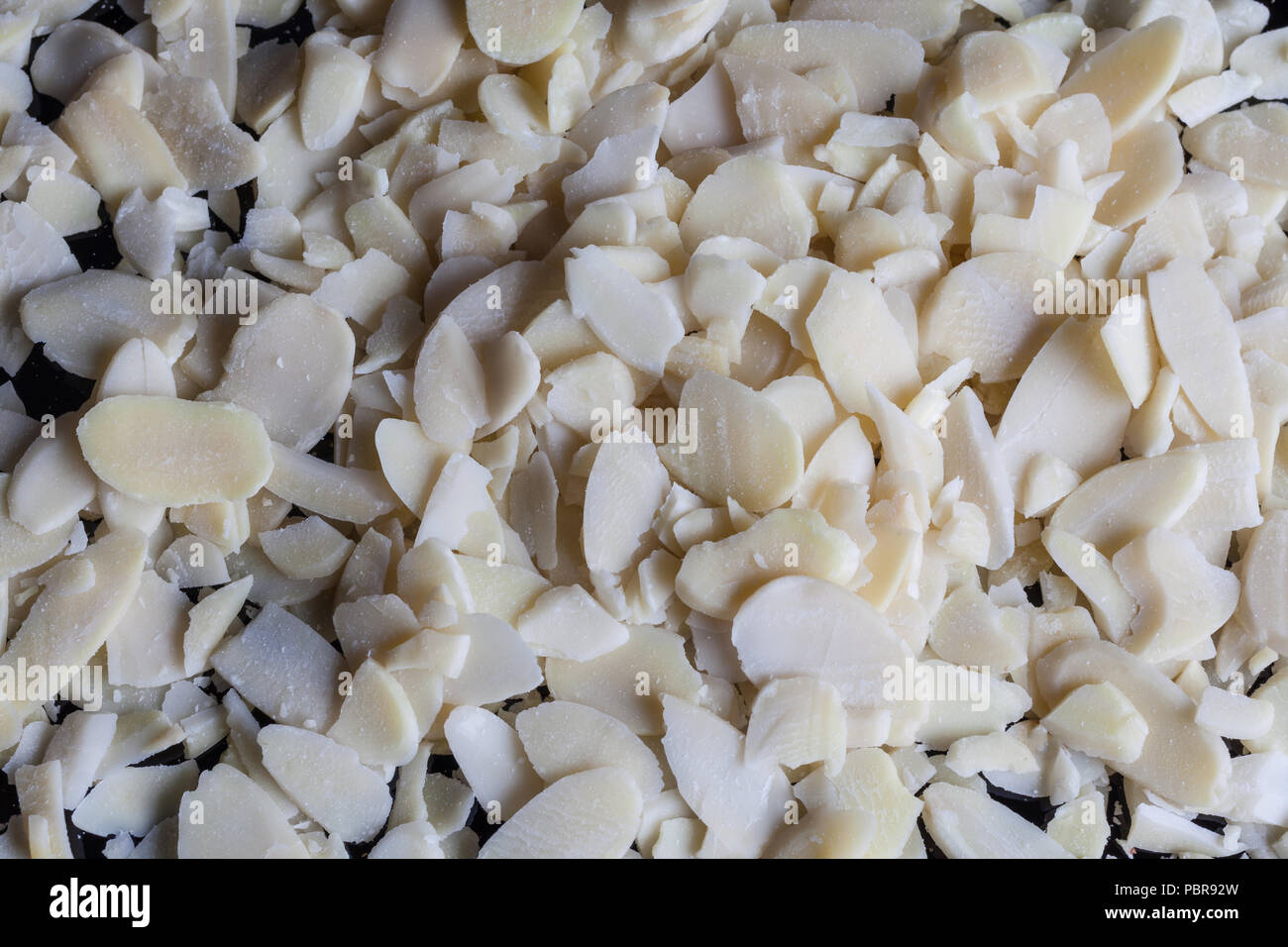White background flaked almonds hi-res stock photography and images - Alamy