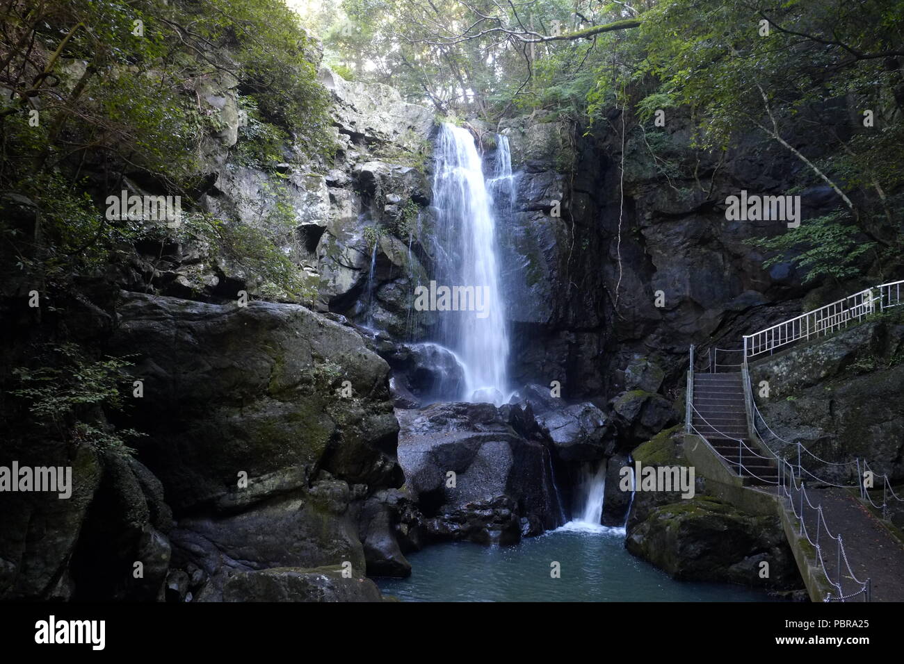 Aiya Falls, Sumoto, Japan Stock Photo - Alamy