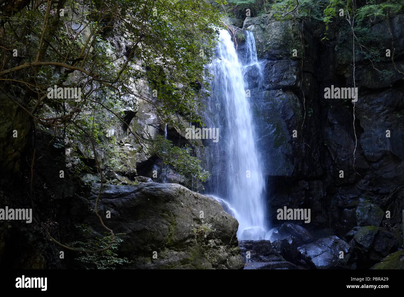 Aiya Falls, Sumoto, Japan Stock Photo - Alamy