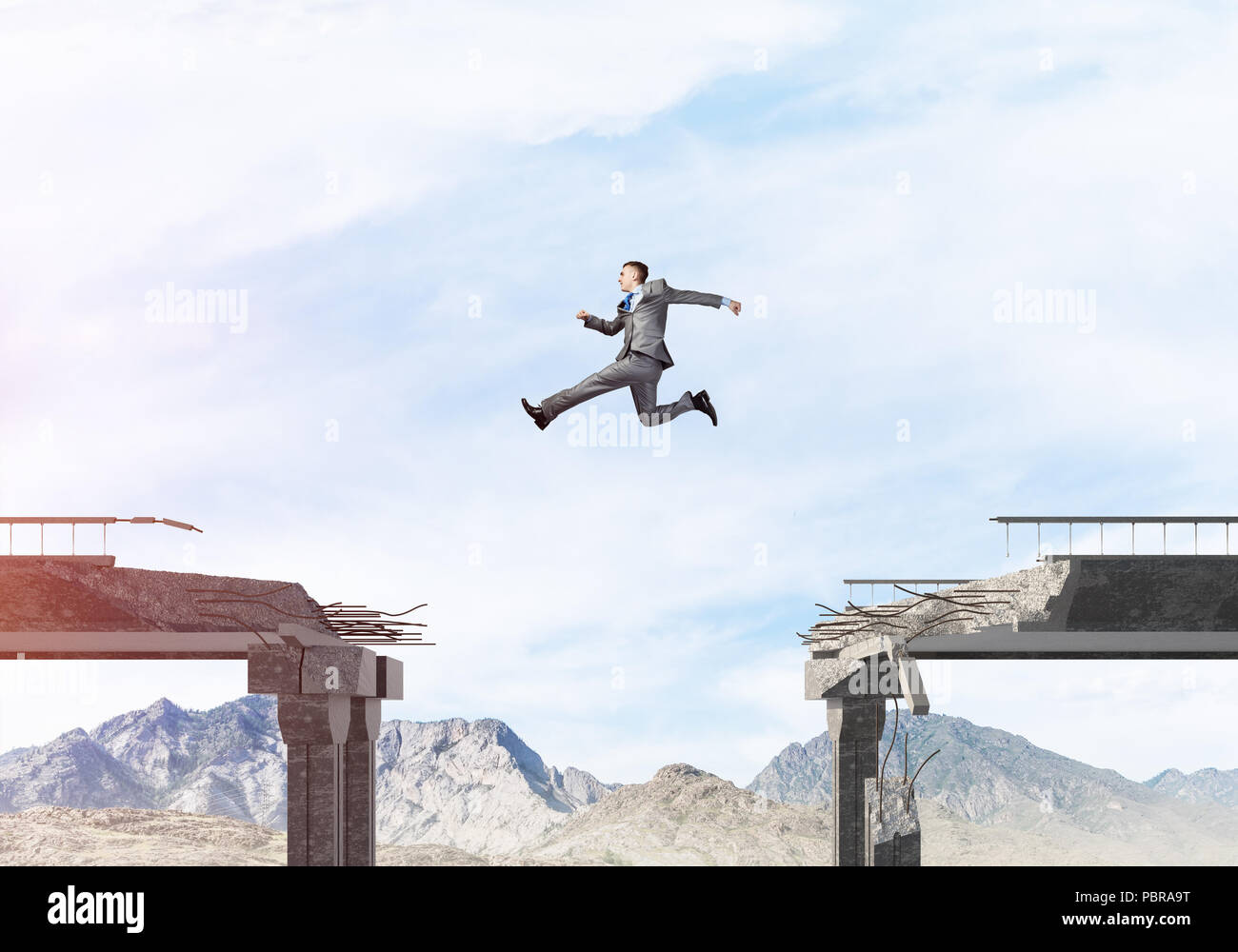 Problems and difficulties overcoming concept Stock Photo - Alamy