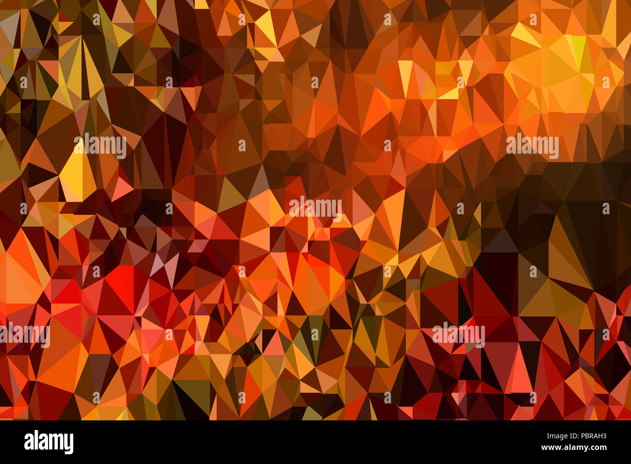 High resolution illustration based on colorful triangles Stock Photo ...