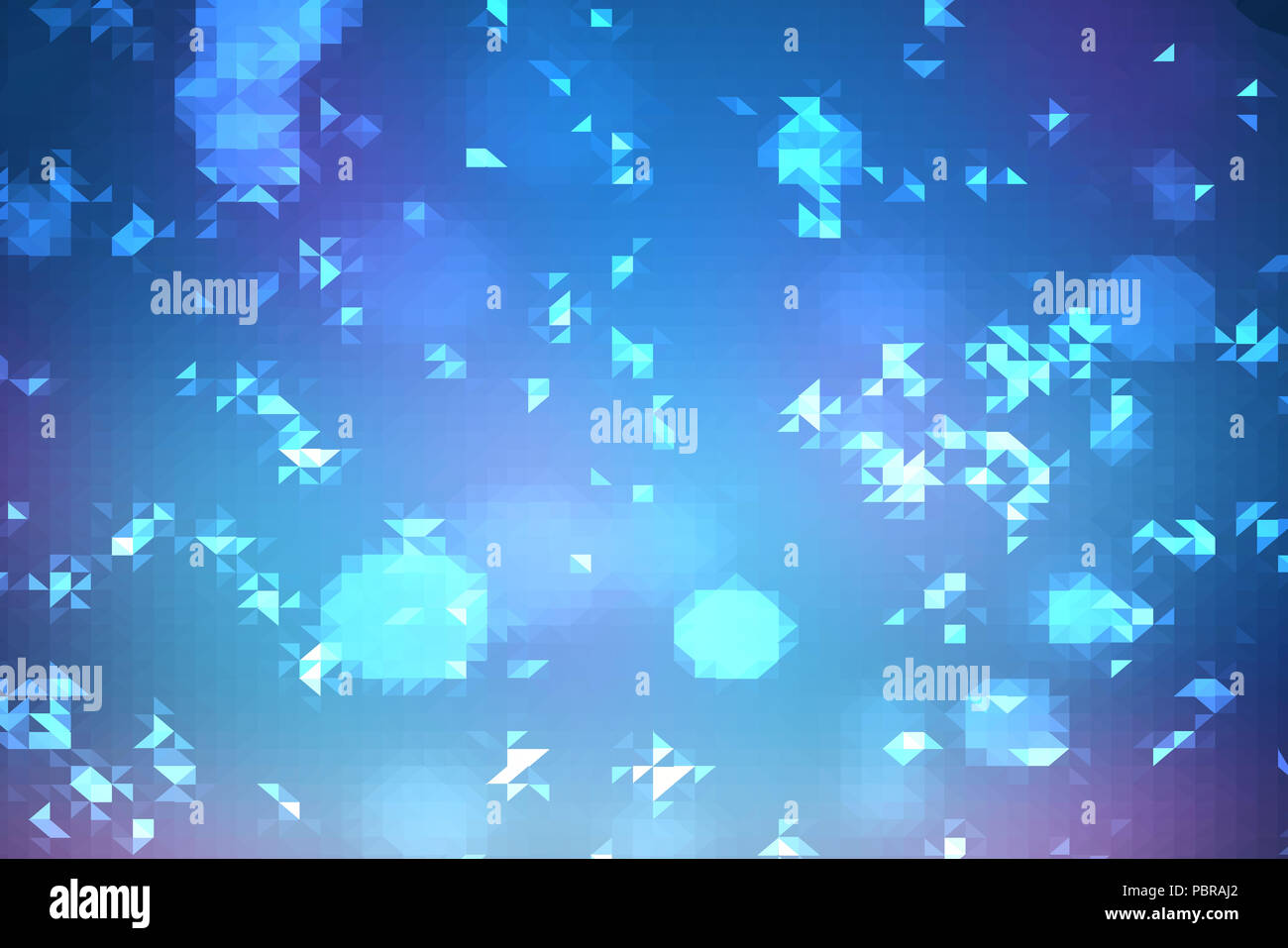 High resolution illustration based on colorful triangles Stock Photo ...