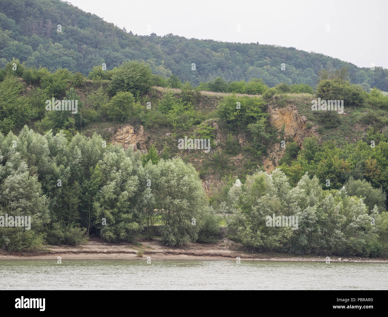 River cruise in austria Stock Photo - Alamy