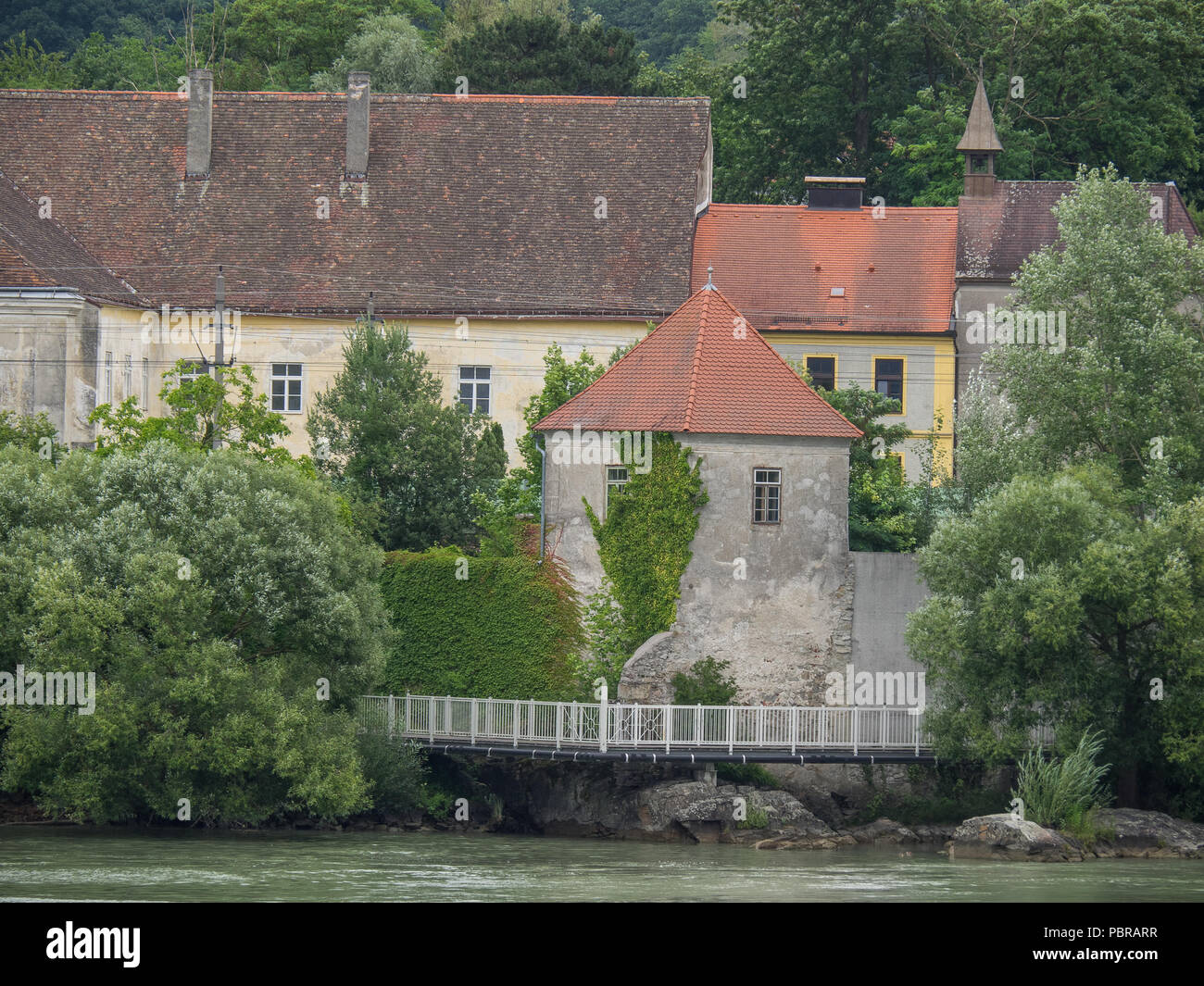 River cruise in austria Stock Photo - Alamy