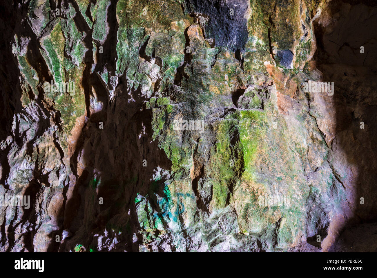 Multi-colored natural stone texture Stock Photo - Alamy