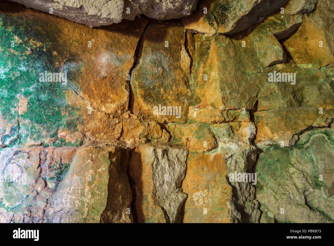 Multi-colored natural stone texture Stock Photo - Alamy
