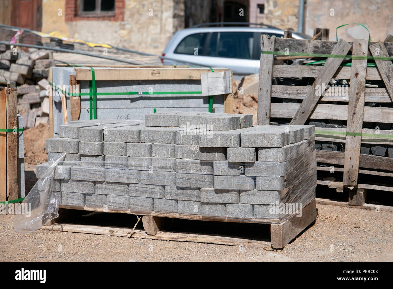 cobblestone in the stack Stock Photo - Alamy