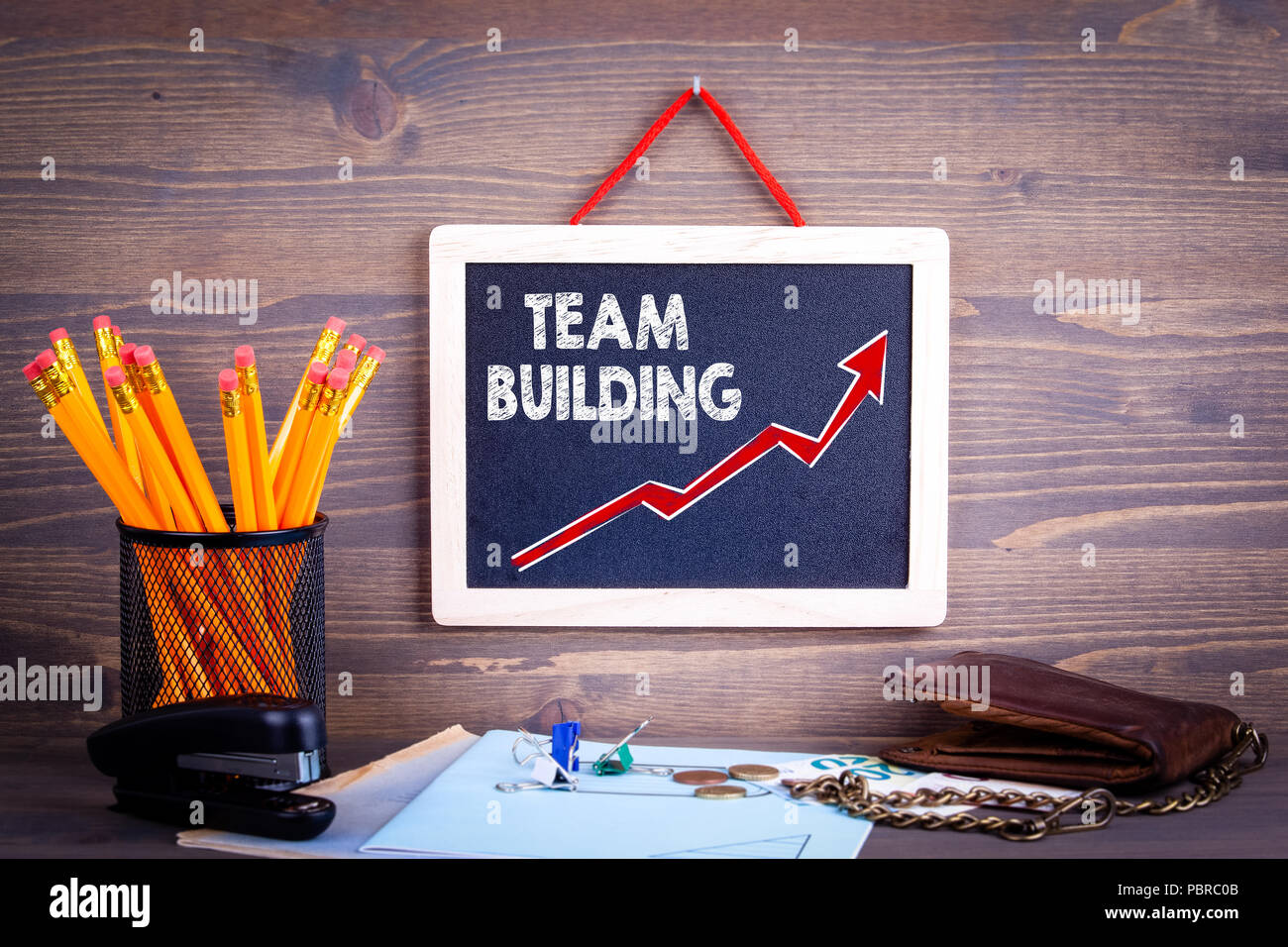 Team Building. Business success concept Stock Photo - Alamy