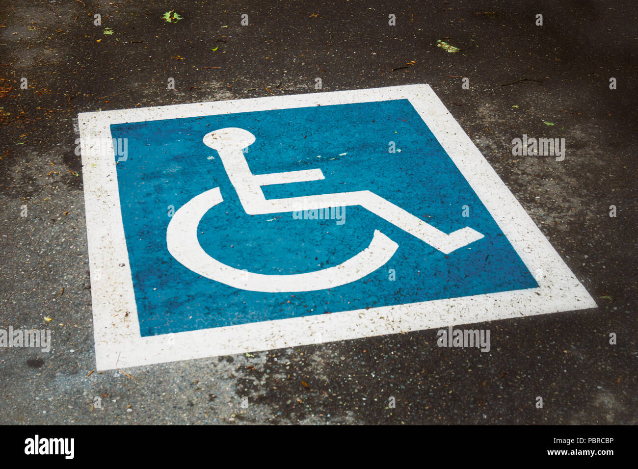 Blue Disabled Logo