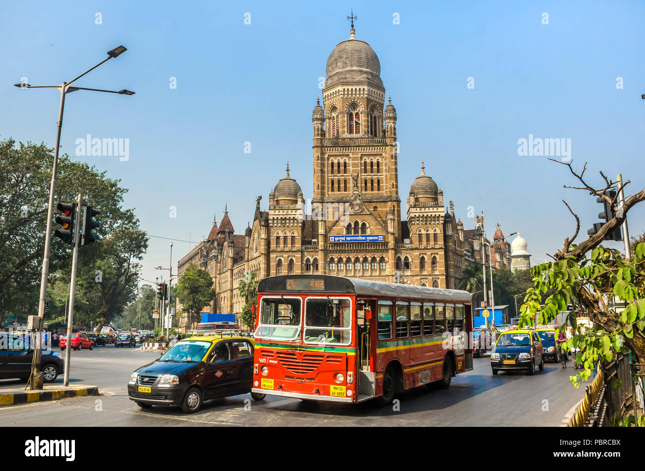 Gothic style municipal corporation building hi-res stock photography ...