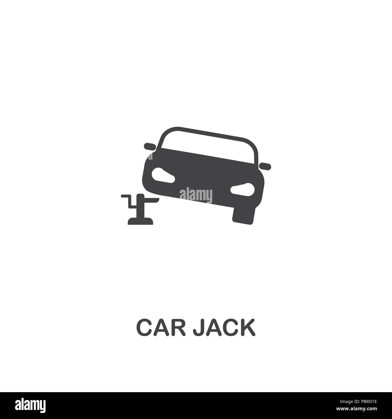 Car Jack creative icon. Simple element illustration. Car Jack concept ...