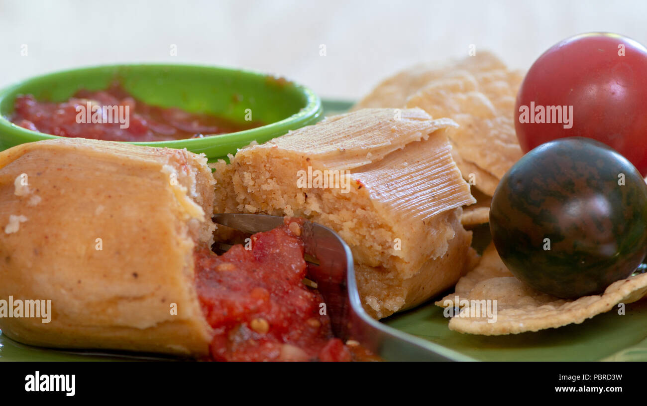 Tamale hi-res stock photography and images - Alamy