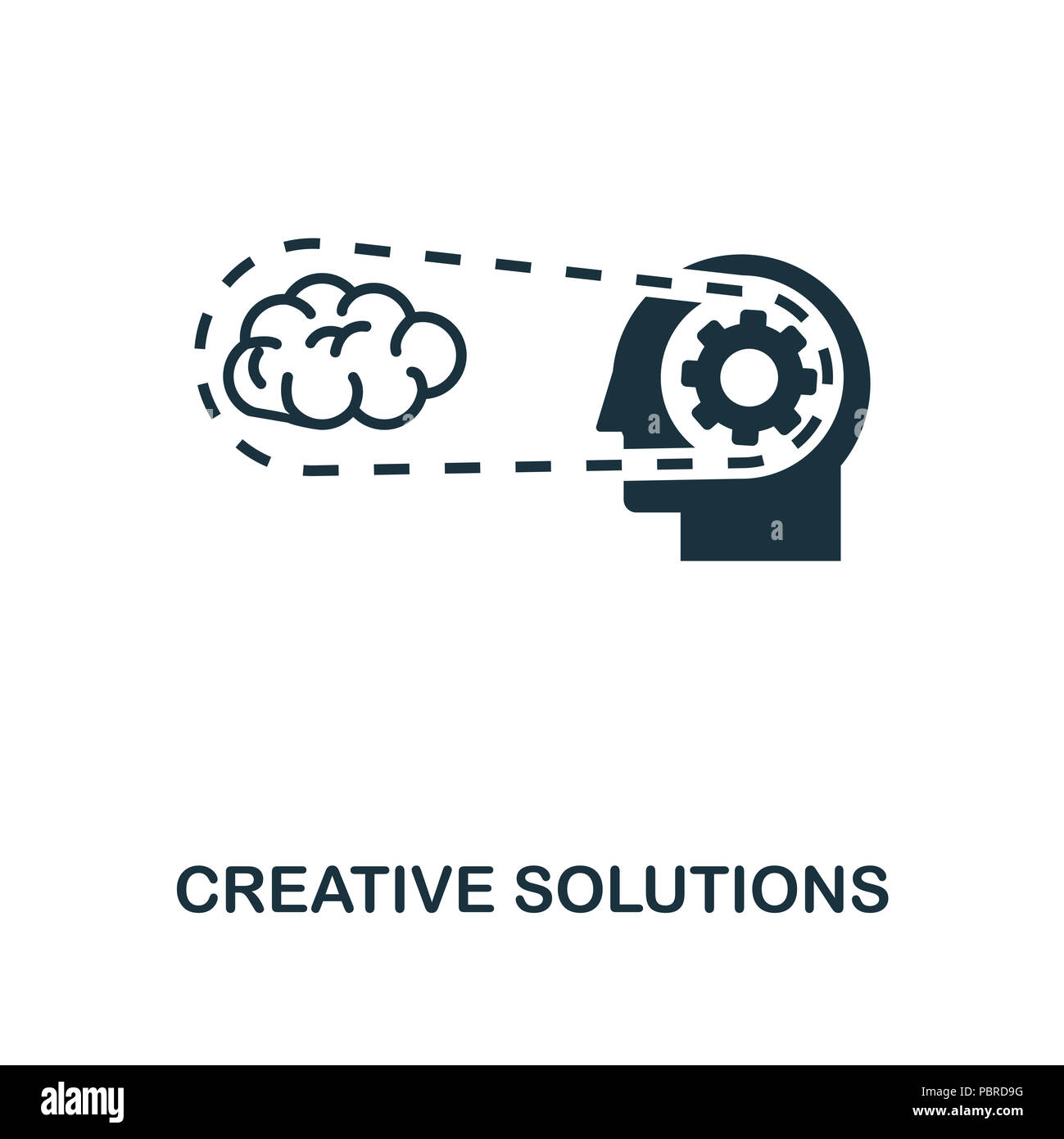 Creative Solutions creative icon. Simple element illustration. Creative ...