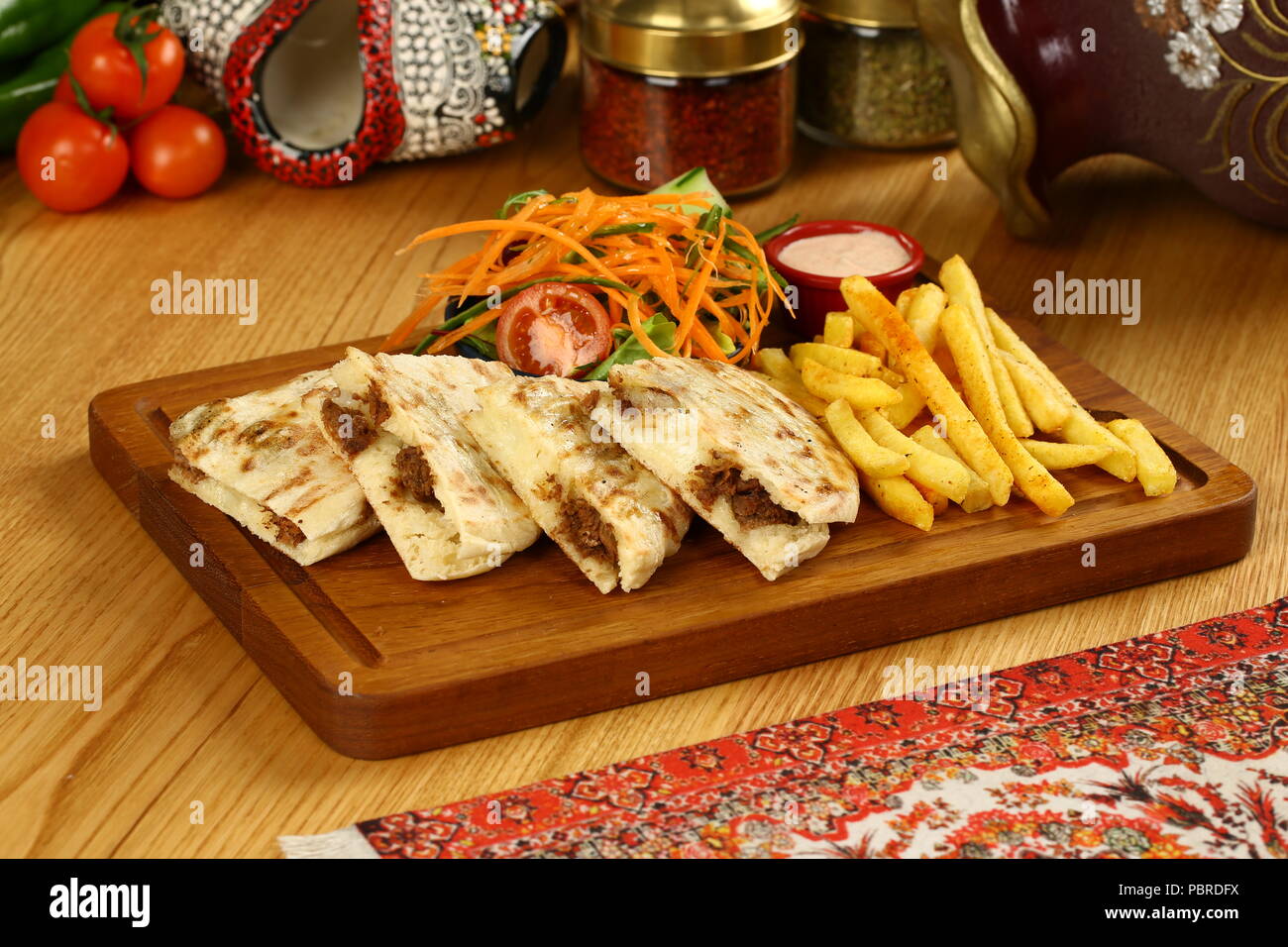 Turkish Bazlama Tost / Toast sandwich Stock Photo - Alamy