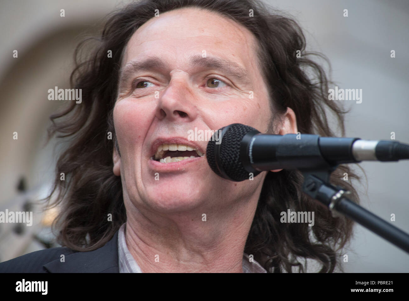 23rd May 2018 - Whitehall, London - All musicians (Terry Finch, EU ...