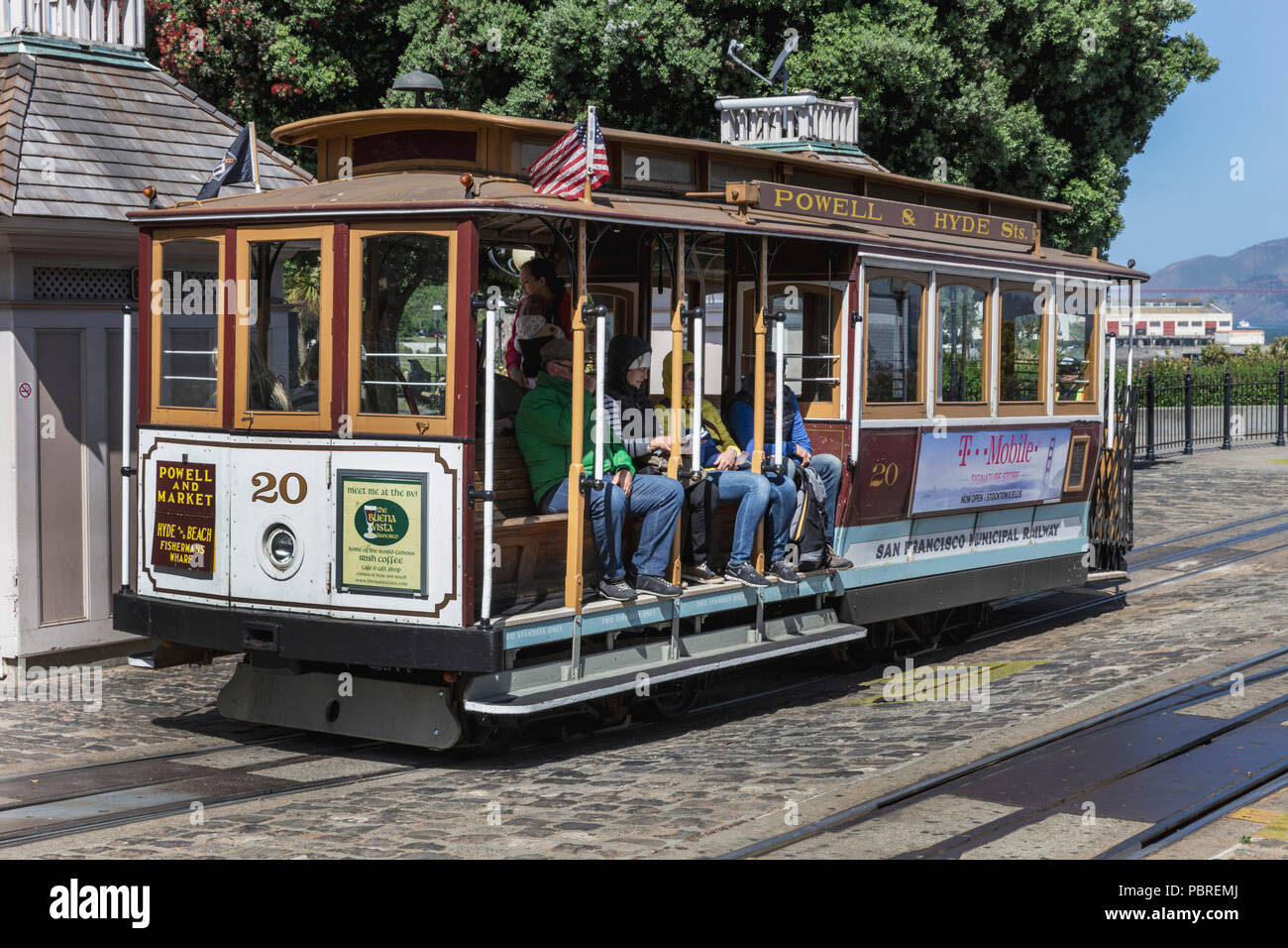 San francisco tram car hi-res stock photography and images - Alamy