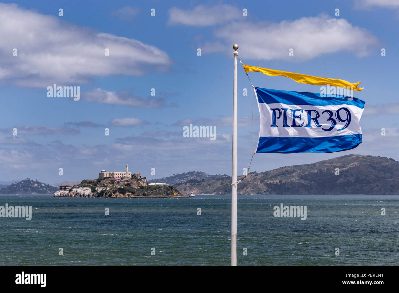 Alcatraz Island, Pier 39, San Francisco, California, United States of ...