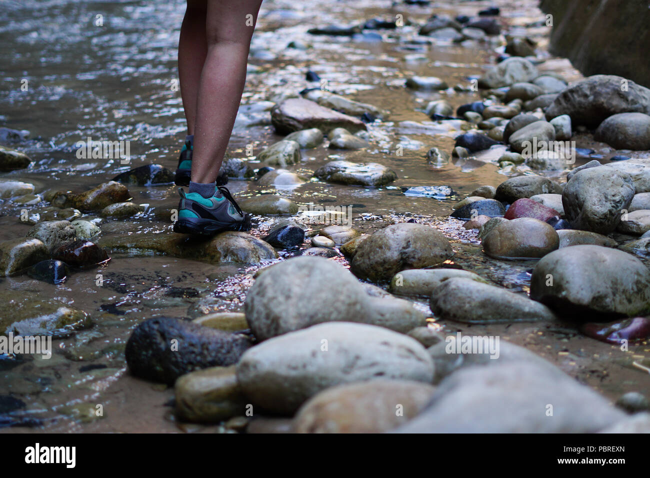 Girl feet air hi-res stock photography and images - Alamy