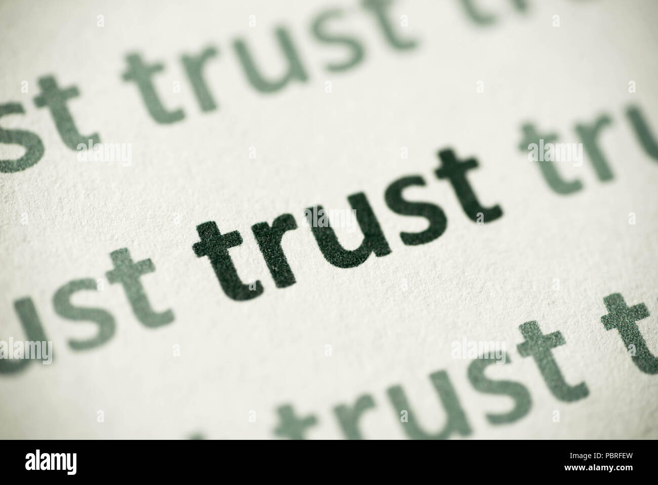 Dictionary definition word trust hi-res stock photography and images ...