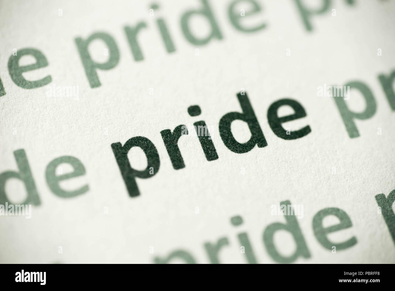 Pride word hi-res stock photography and images - Alamy