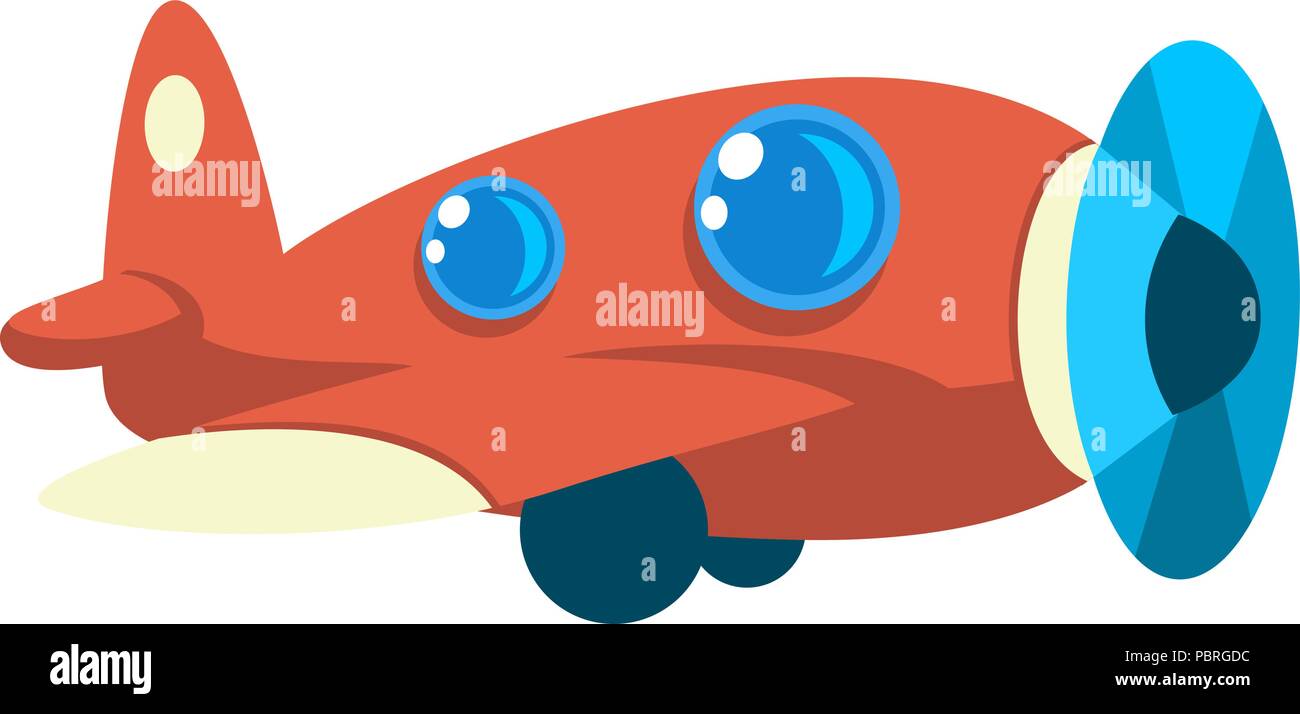 Cartoon vector airplane icon Stock Vector Image & Art - Alamy