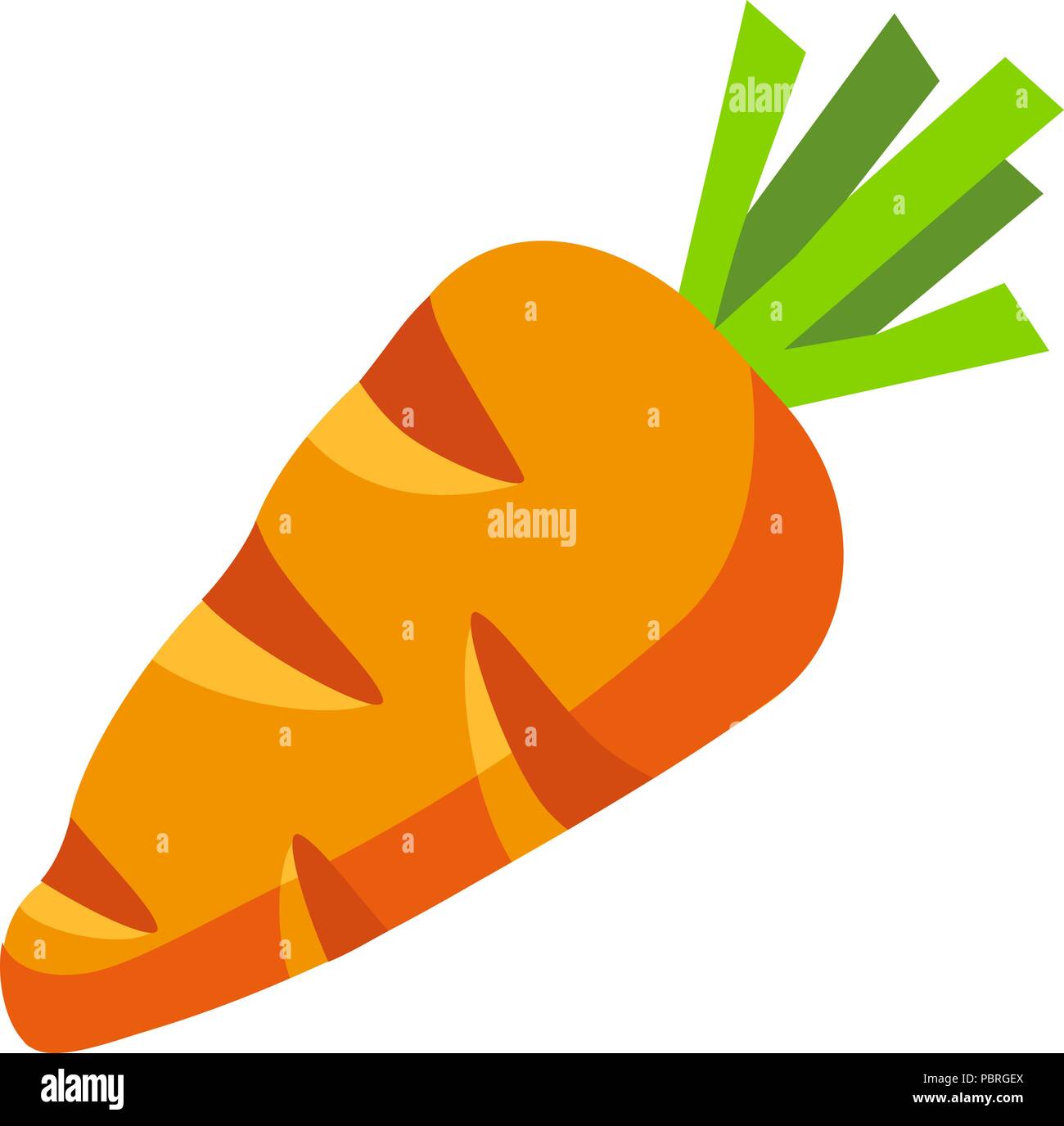Half root icon cartoon Stock Vector Images - Alamy