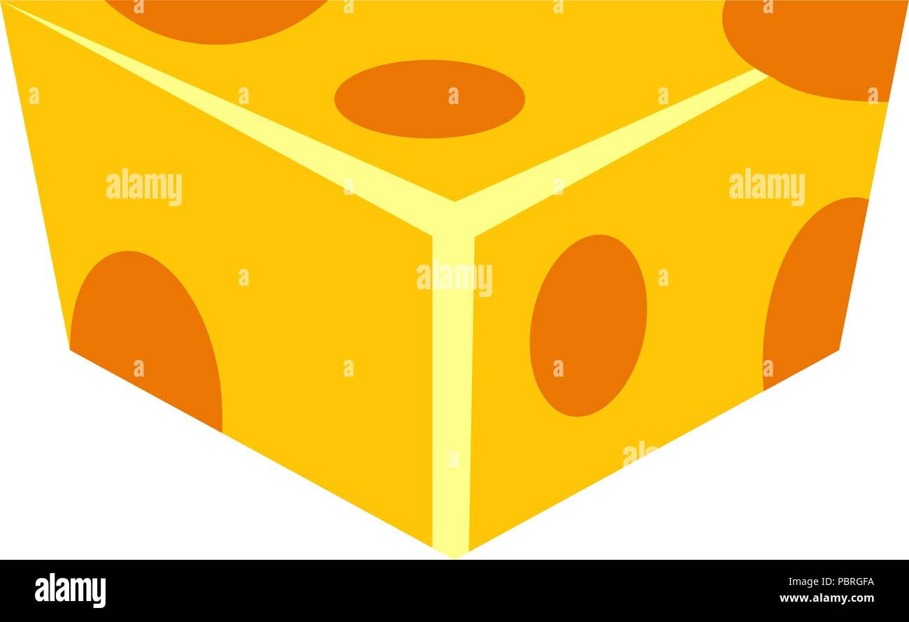 Cartoon vector cheese icon Stock Vector Image & Art - Alamy