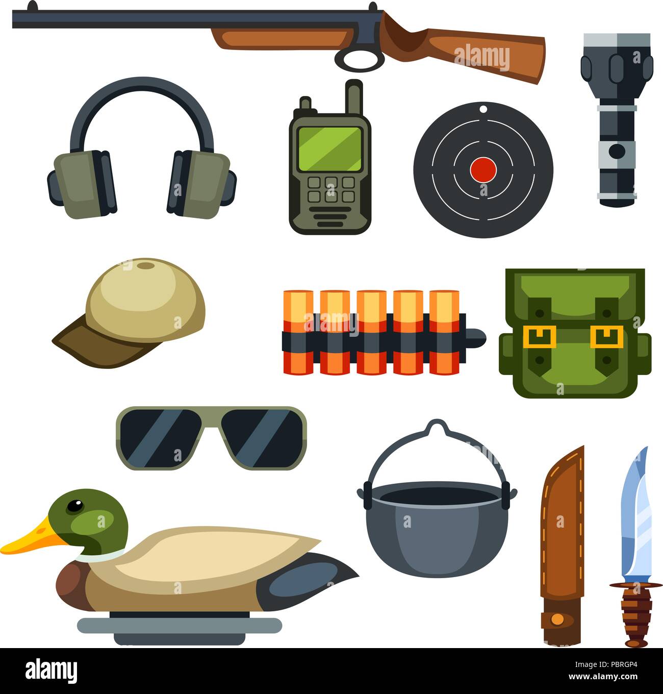 Hunter knife vector vectors hi-res stock photography and images - Alamy
