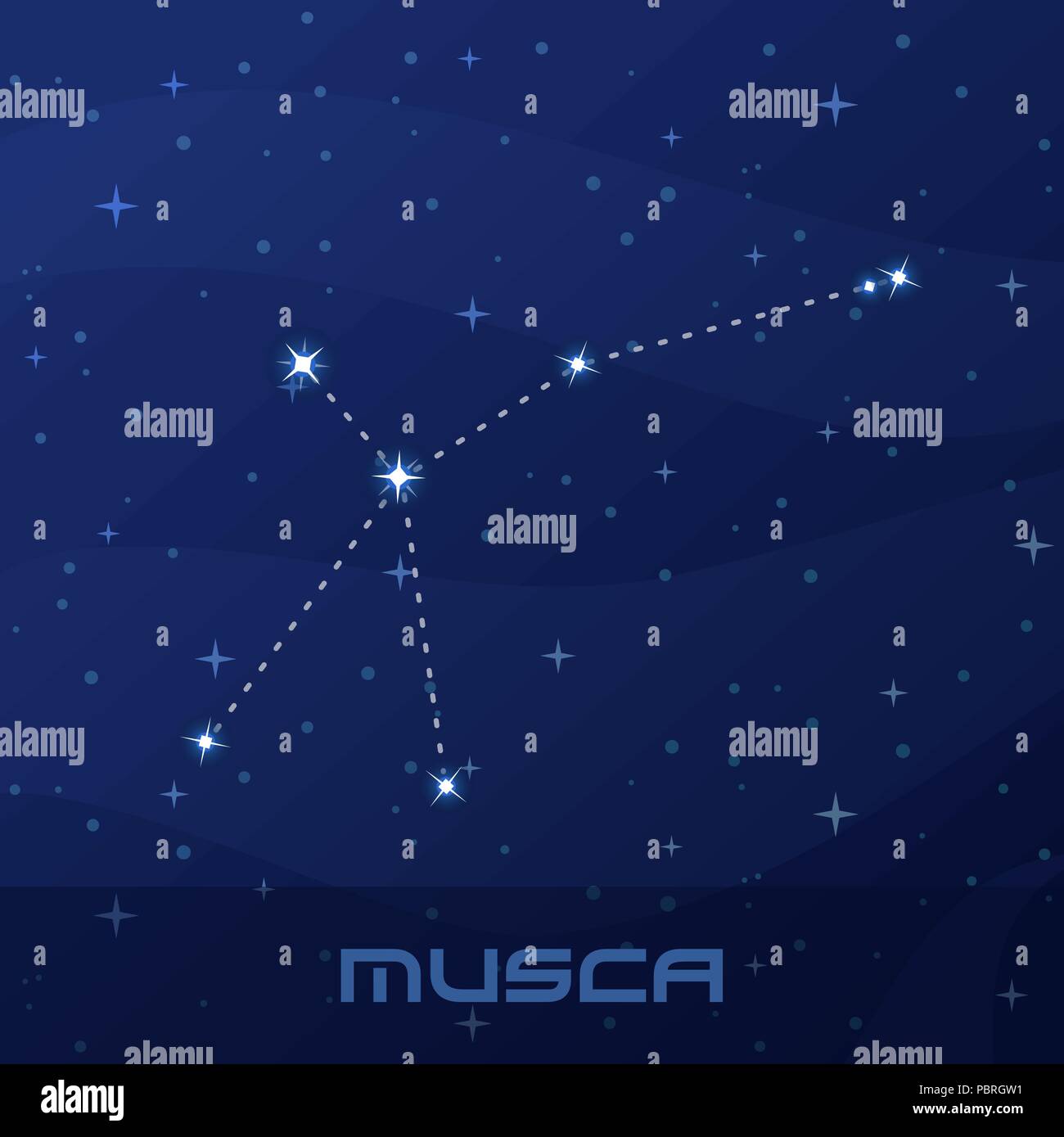 Fly constellation hi-res stock photography and images - Alamy