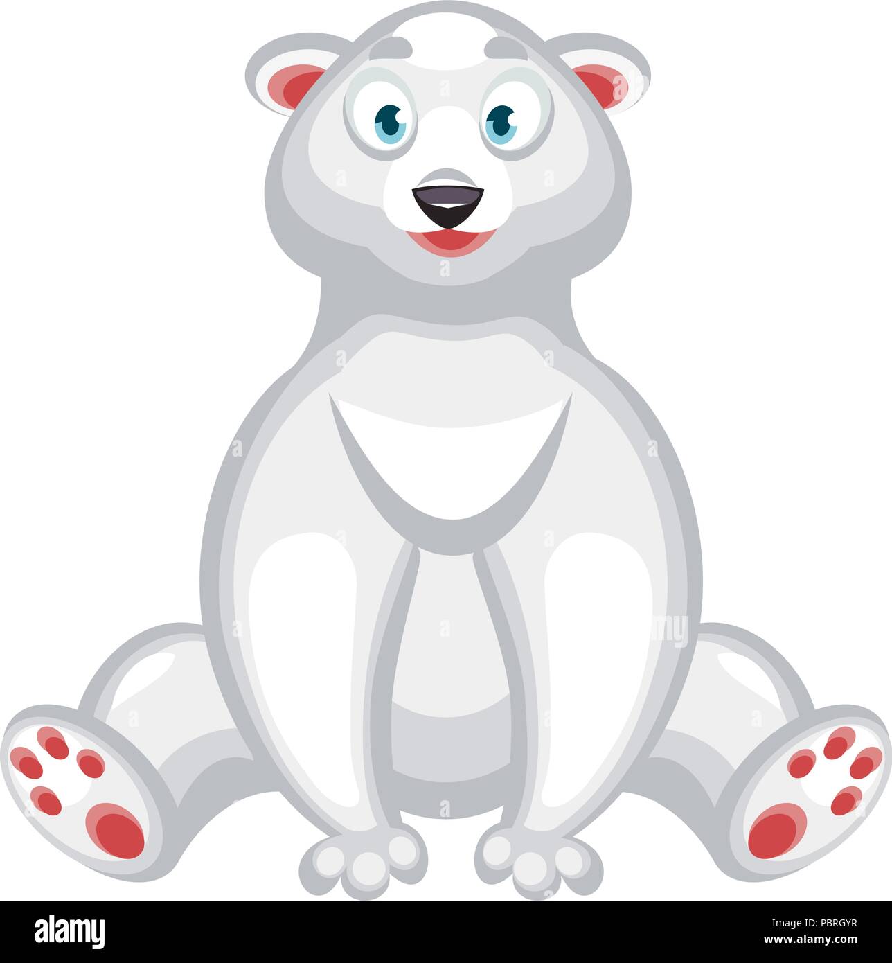 Vector polar bear Stock Vector Images - Alamy
