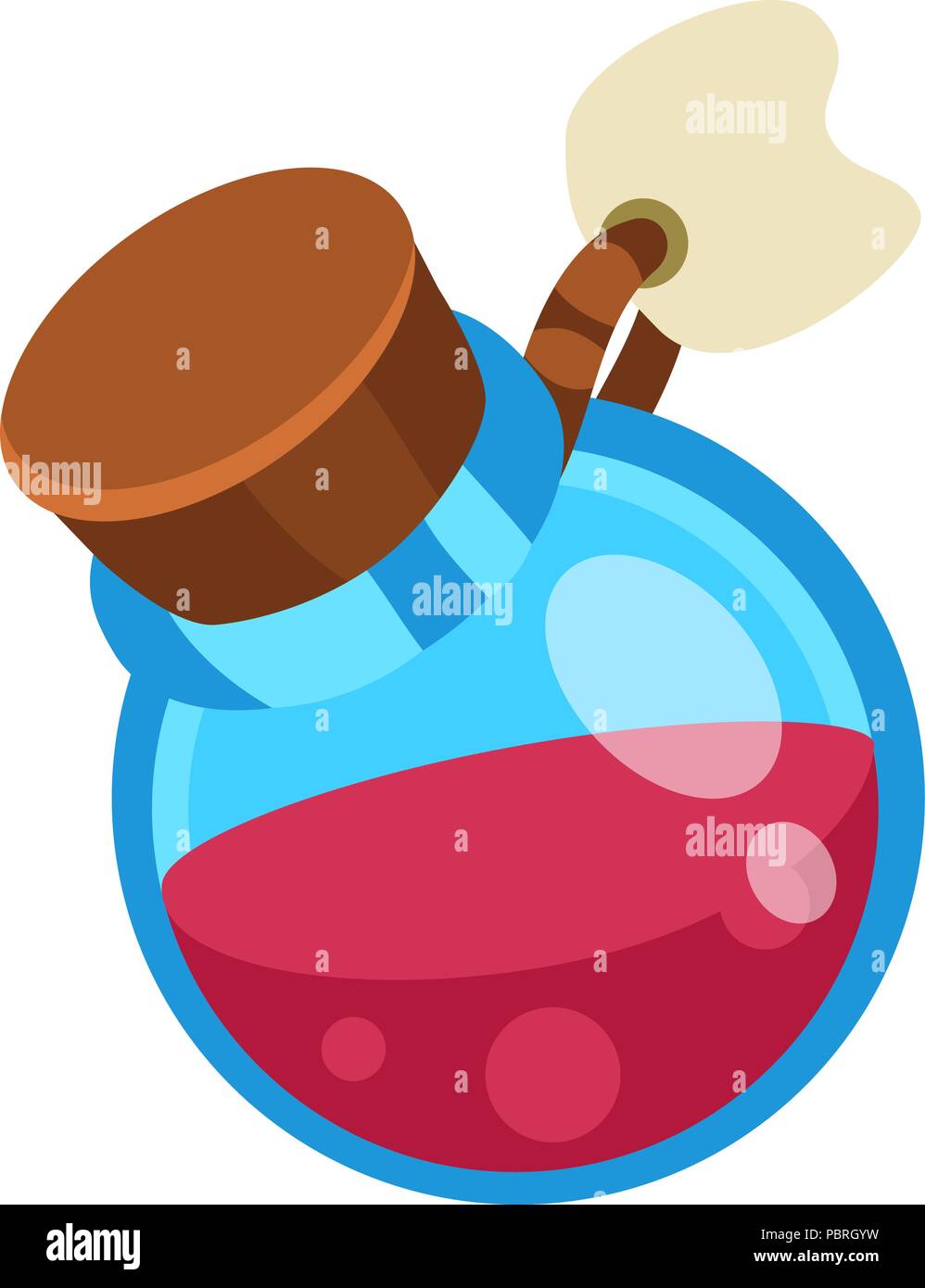 Cartoon potion bottle hi-res stock photography and images - Alamy
