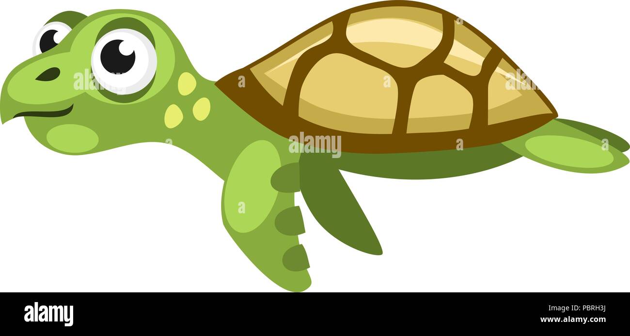 Cartoon vector sea turtle Stock Vector Image & Art - Alamy