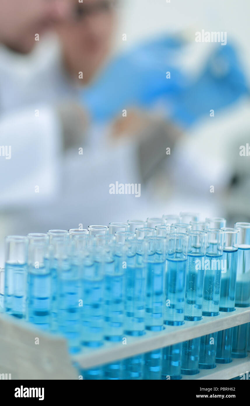 two scientists are conducting tests in the laboratory Stock Photo - Alamy