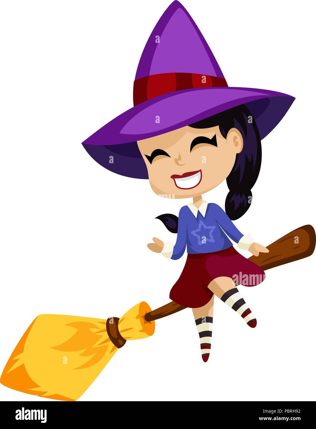 Broomstick Cartoon Stock Photos & Broomstick Cartoon Stock Images - Alamy