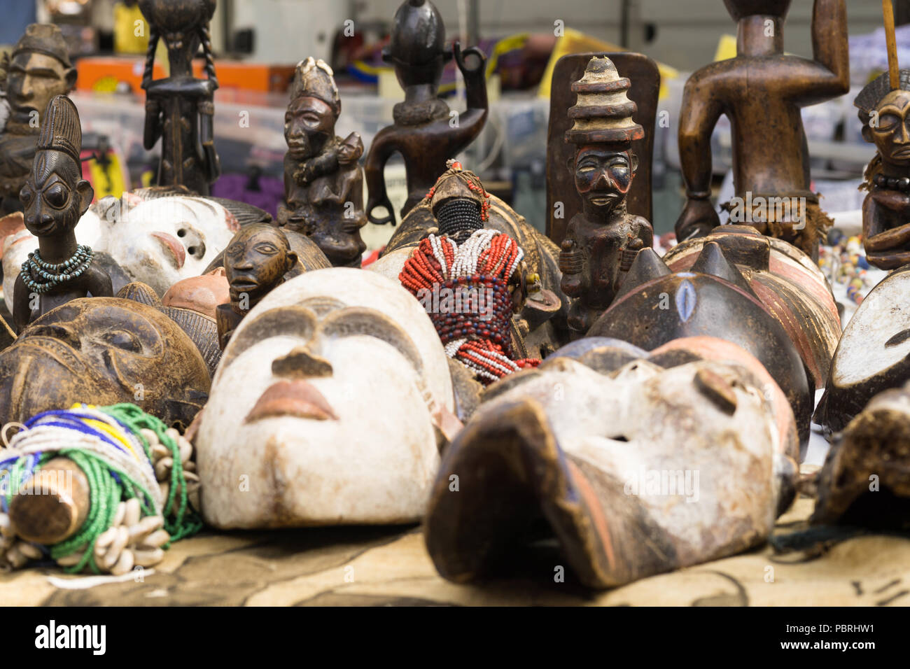 The african flea market hi-res stock photography and images - Alamy