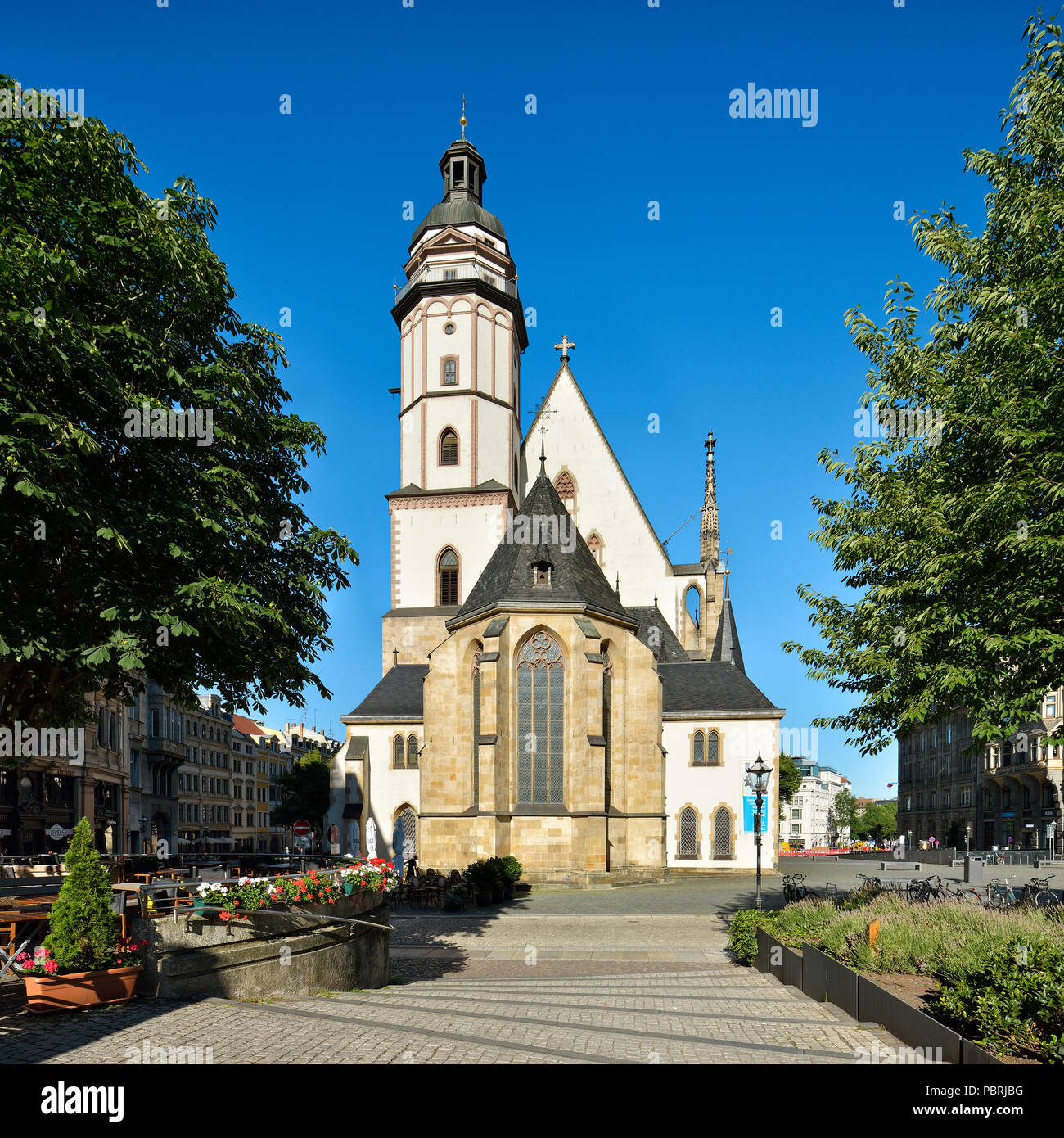 Leipzig st thomas church hi-res stock photography and images - Alamy
