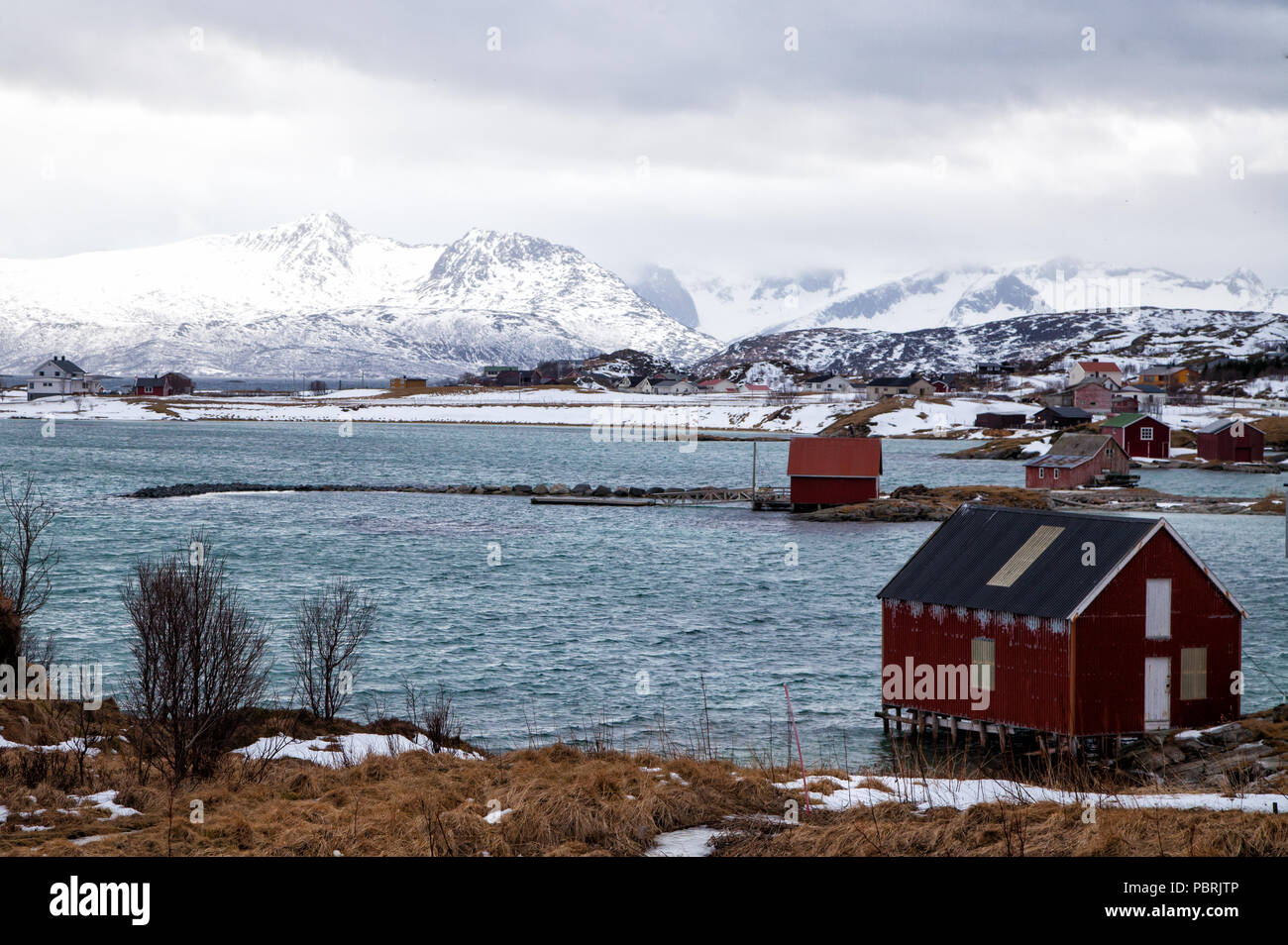 Norway tromso cabin hi-res stock photography and images - Alamy