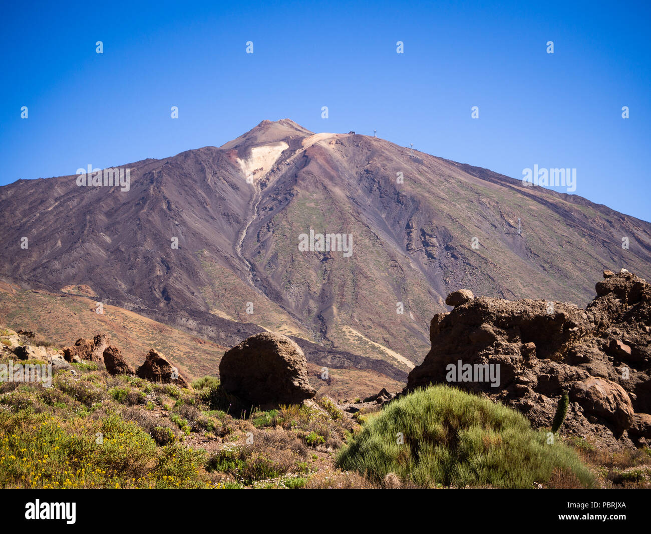 Mount Teide is the third highest volcanic structure and most voluminous ...