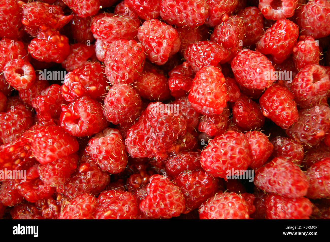 Berry raspberry background Stock Photo - Alamy