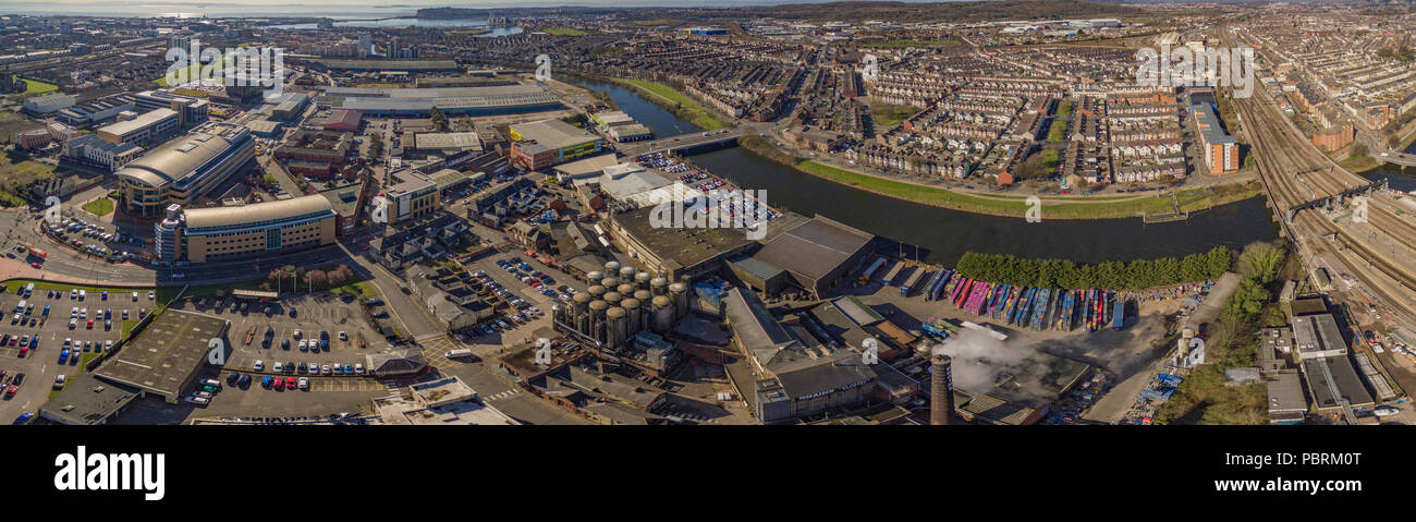 Cardiff central quay hi-res stock photography and images - Alamy