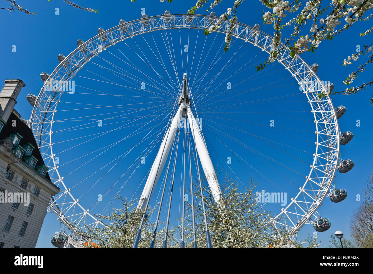 The London Eye is a giant Ferris wheel, London, England, United Kingdom ...