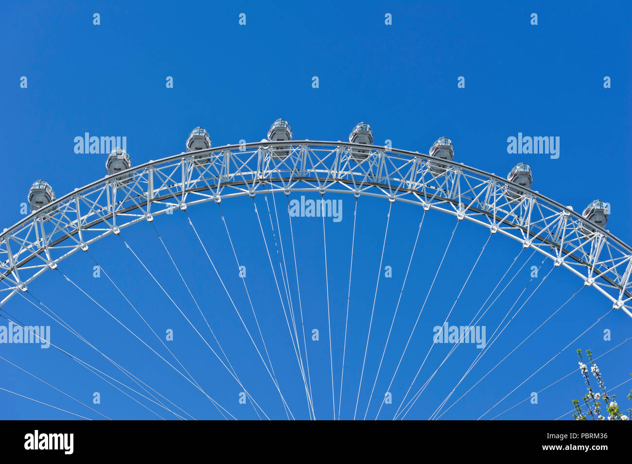 The London Eye is a giant Ferris wheel, London, England, United Kingdom ...