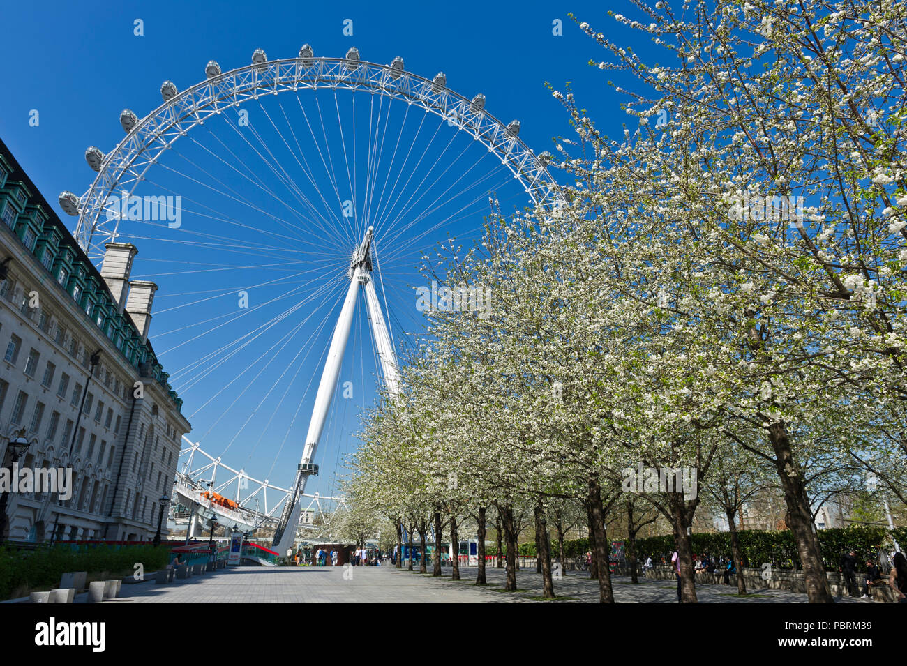The London Eye is a giant Ferris wheel, London, England, United Kingdom ...