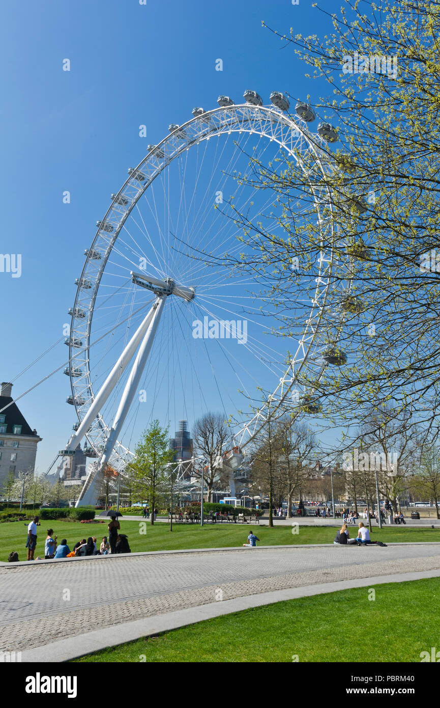 The London Eye is a giant Ferris wheel, London, England, United Kingdom ...
