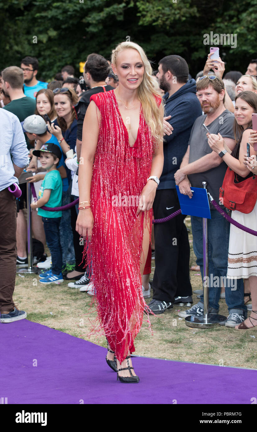 Guests attends the Women's Tennis Association (WTA) Tennis on The ...
