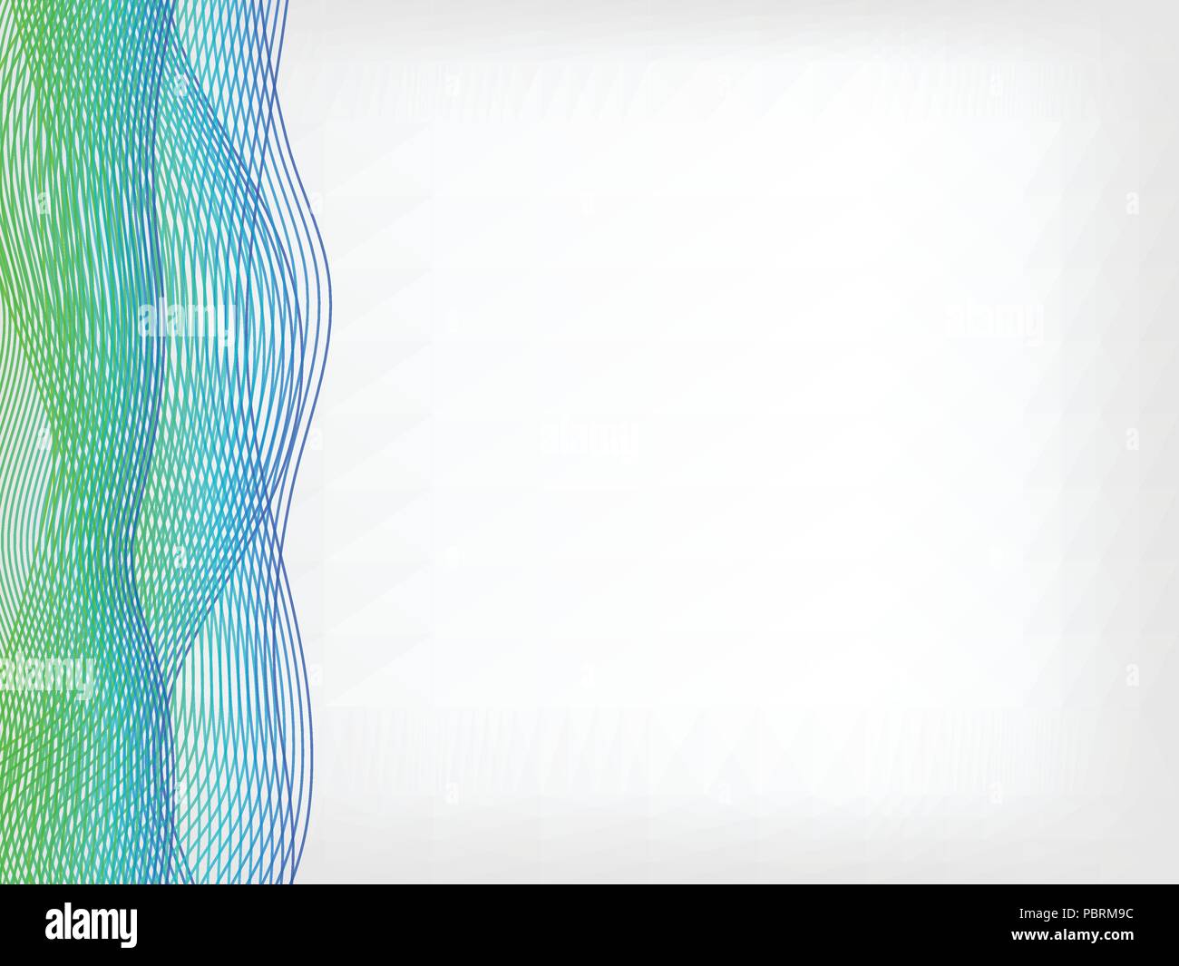 abstract vector waved line background - green and blue Stock Vector ...