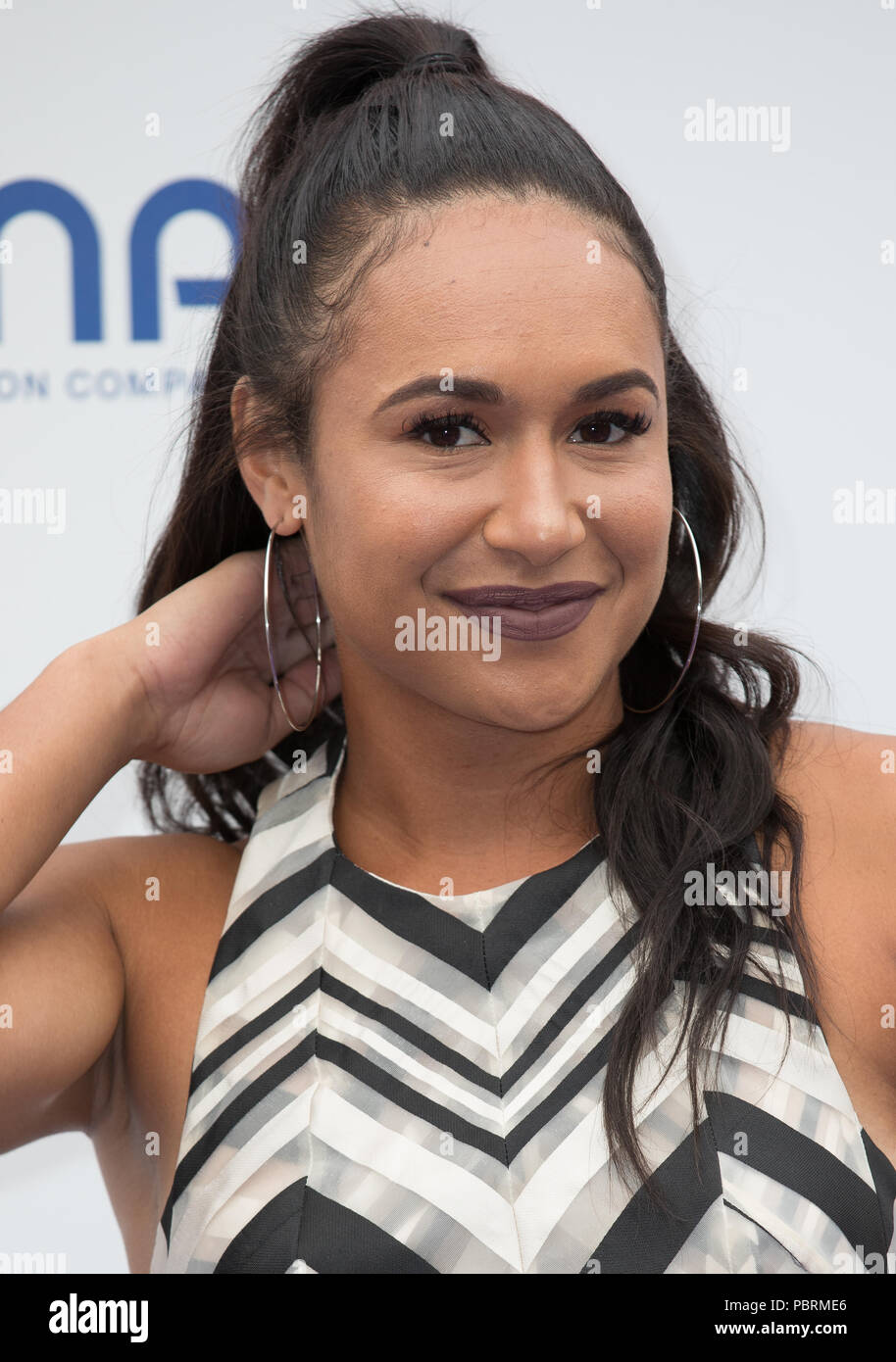 Guests attends the Women's Tennis Association (WTA) Tennis on The ...